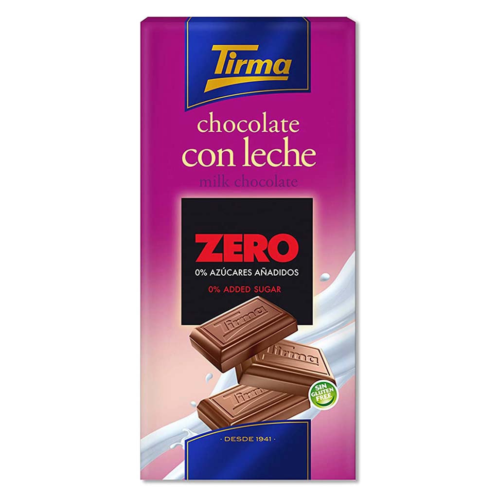 Tirma Milk Chocolate Bar 125g | No Added Sugar | Send Gifts to ...