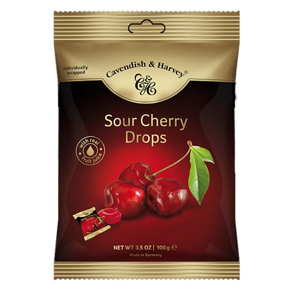Cavendish & Harvey Sour Cherry Drops-100gram | Send Gifts to Bangladesh ...