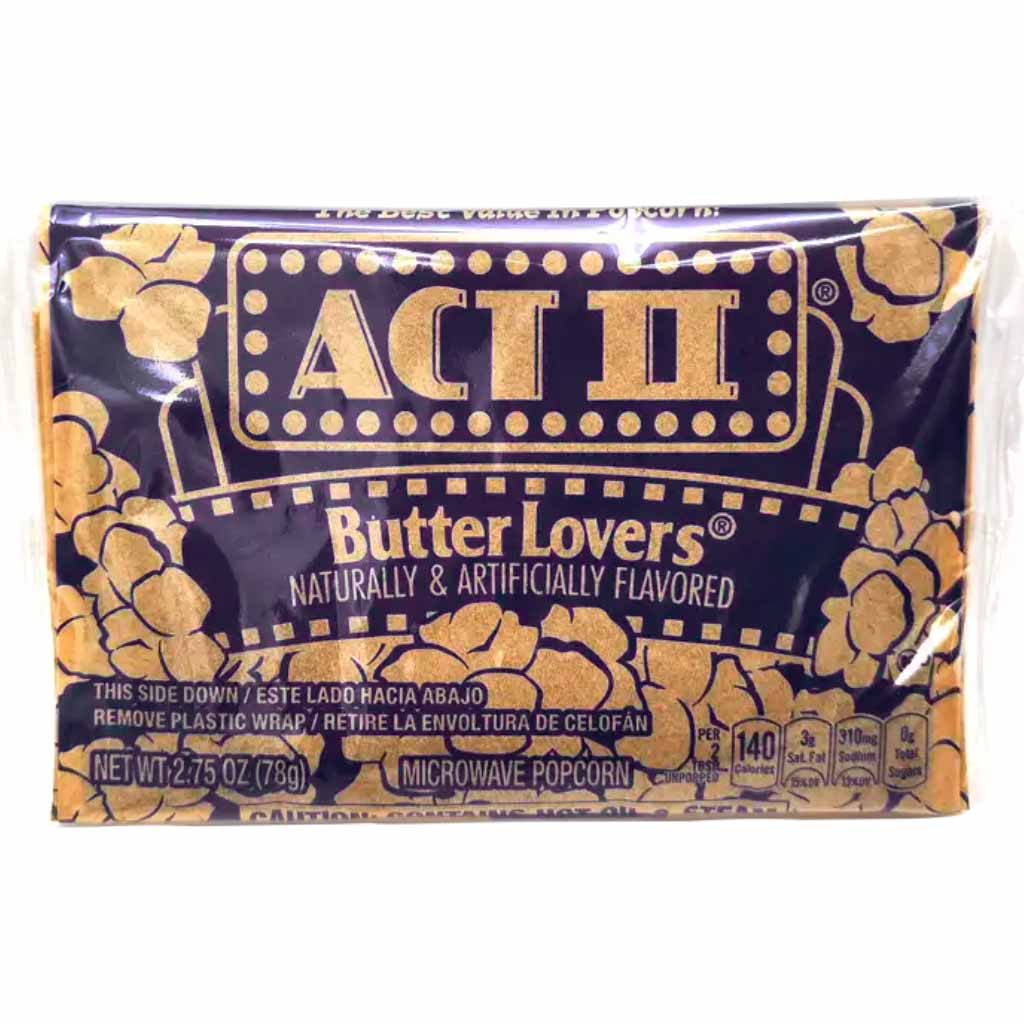 ACT II Butter Lovers Microwave Popcorn Send Gifts to Bangladesh Utshob