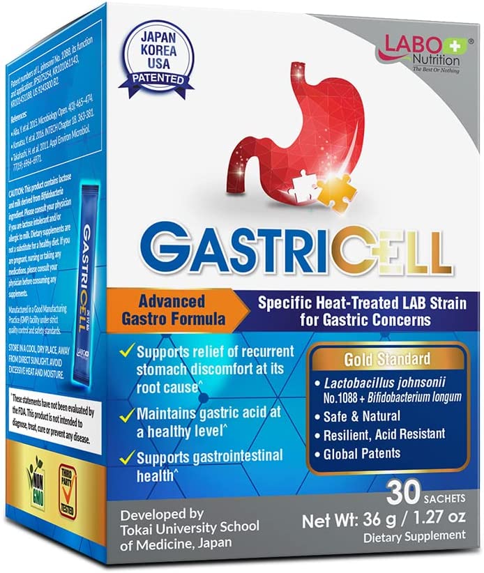 GASTRICELL - Eliminate H. Pylori, Relieve Acid Reflux and Heartburn ...