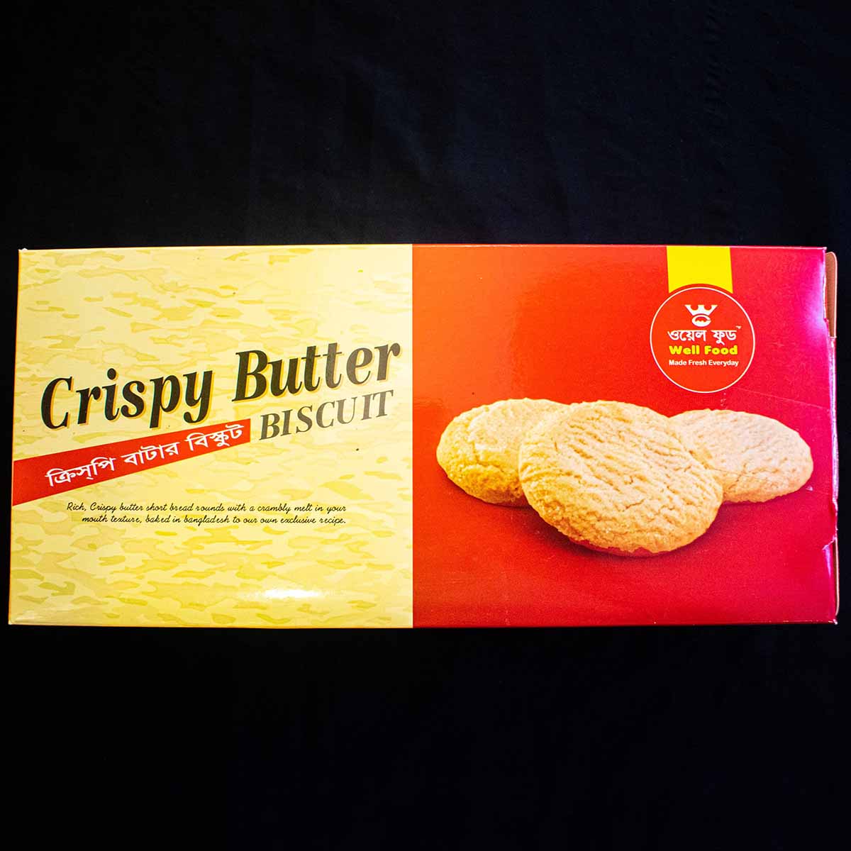Well Crispy Butter Biscuit 300gm | Send Gifts to Bangladesh | Utshob.com